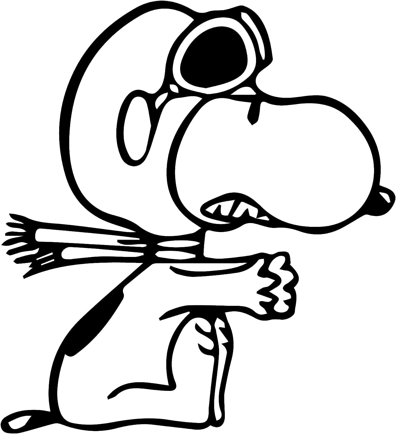 Gift Island Sticker Snoopy Pilot - Snoopy Pilot - Sticker for Cars and ...