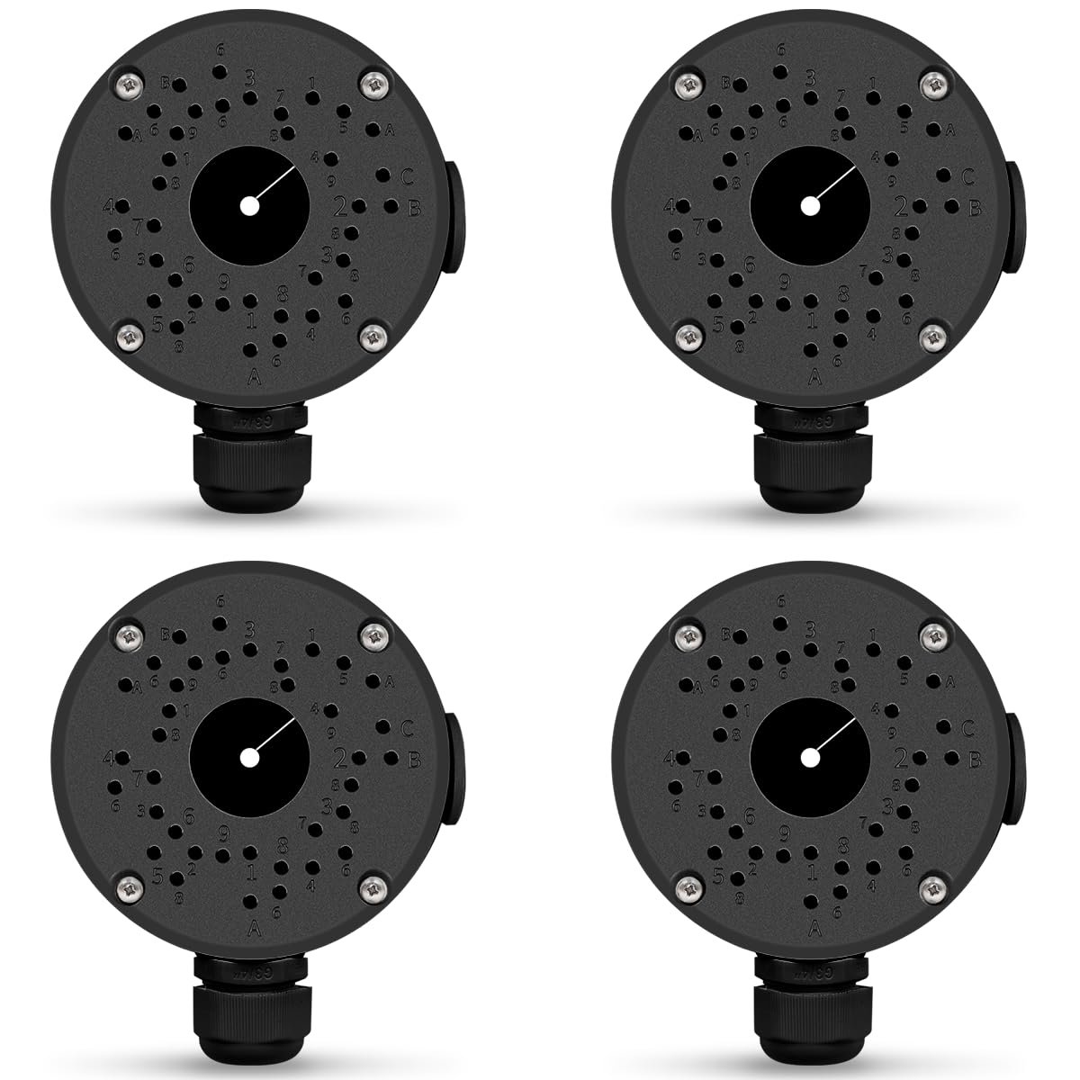 Snapklik.com : (New Upgrade) Security Camera Junction Box,Universal IP ...