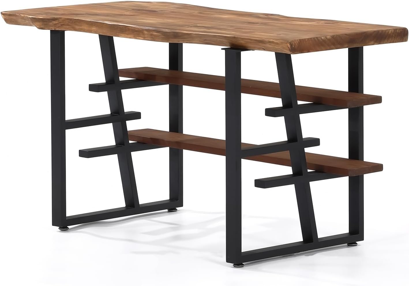 Amazon.com: Upgraded 3-Tier Metal Table Legs Steel Desk Legs, 28" H x ...