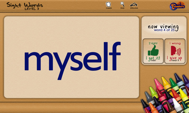 Sight Words - Level 3 - App on Amazon Appstore