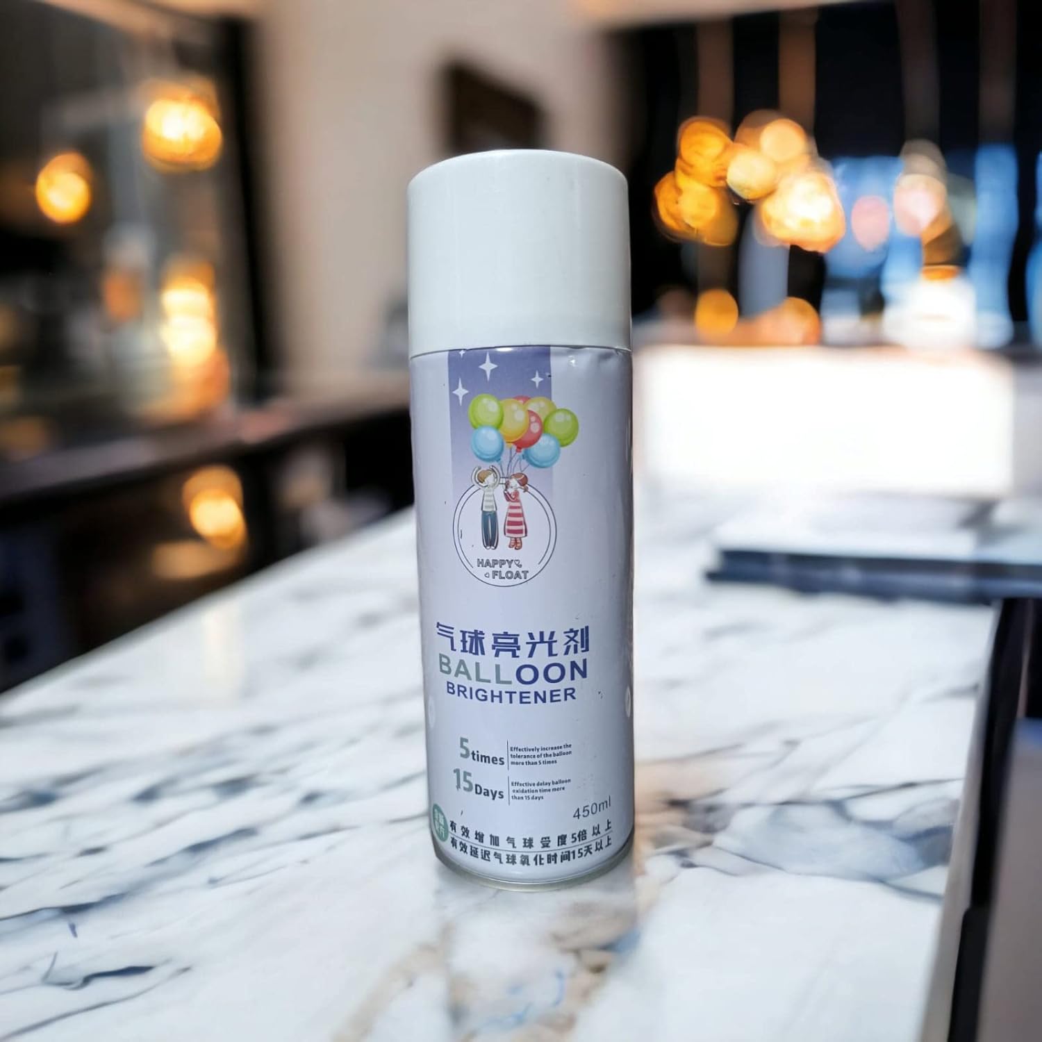 Partyzz Trader Balloon Shine Spray - Pack of 1/ Balloon Shiner Spray ...