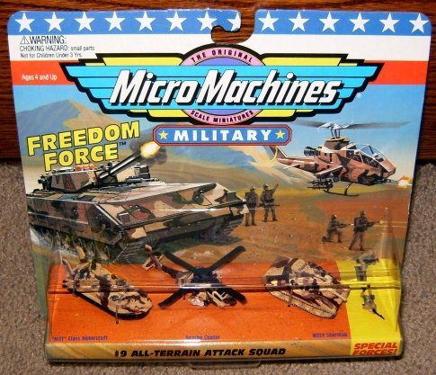 Buy Micro Machines All Terrain Attack Squad #9 Collection Online at ...