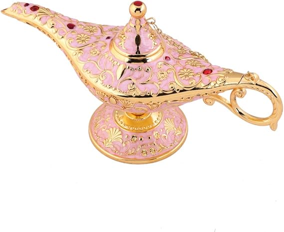 Amazon.com: Gusnilo Vintage Aladdin Magic Lamp Genie Collector's ...
