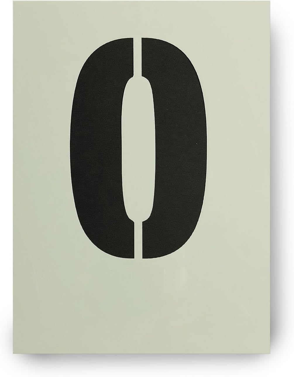Dovetails Vintage Big Letter O Stencil 120 mm Tall Modern Alphabet ...