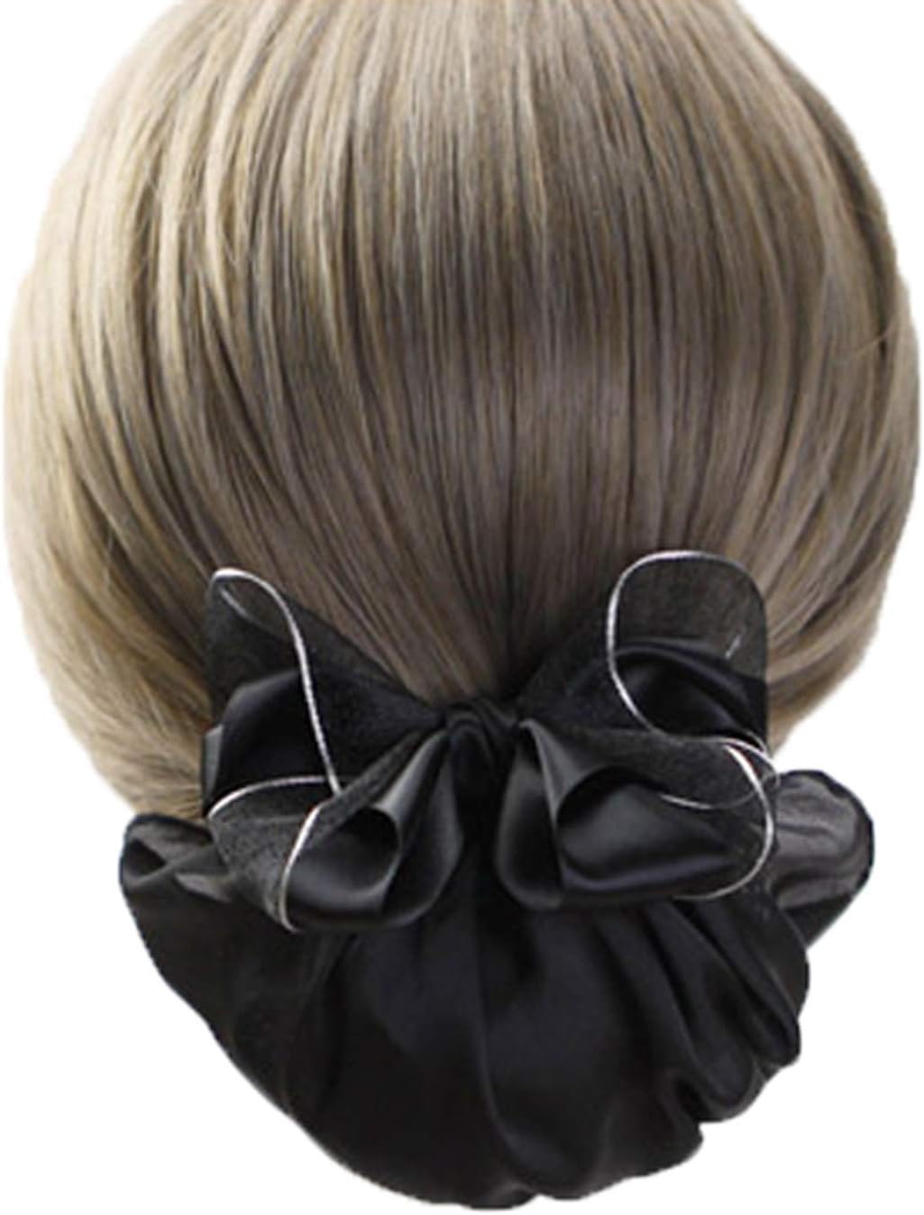 Amazon.com : YICLBRREA Bun Cover For Hair Hair Clip With Net Hair Nets ...