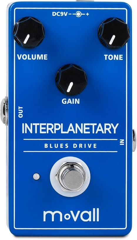Amazon.com: MOVALL MP100 Interplanetary Blues Drive - Overdrive Guitar ...
