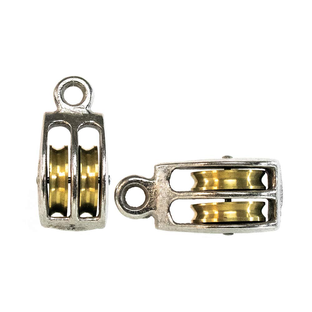 Heavy Duty Pulley For Flag Poles Golberg Steel Swivel Pulley - 2 Pack ...
