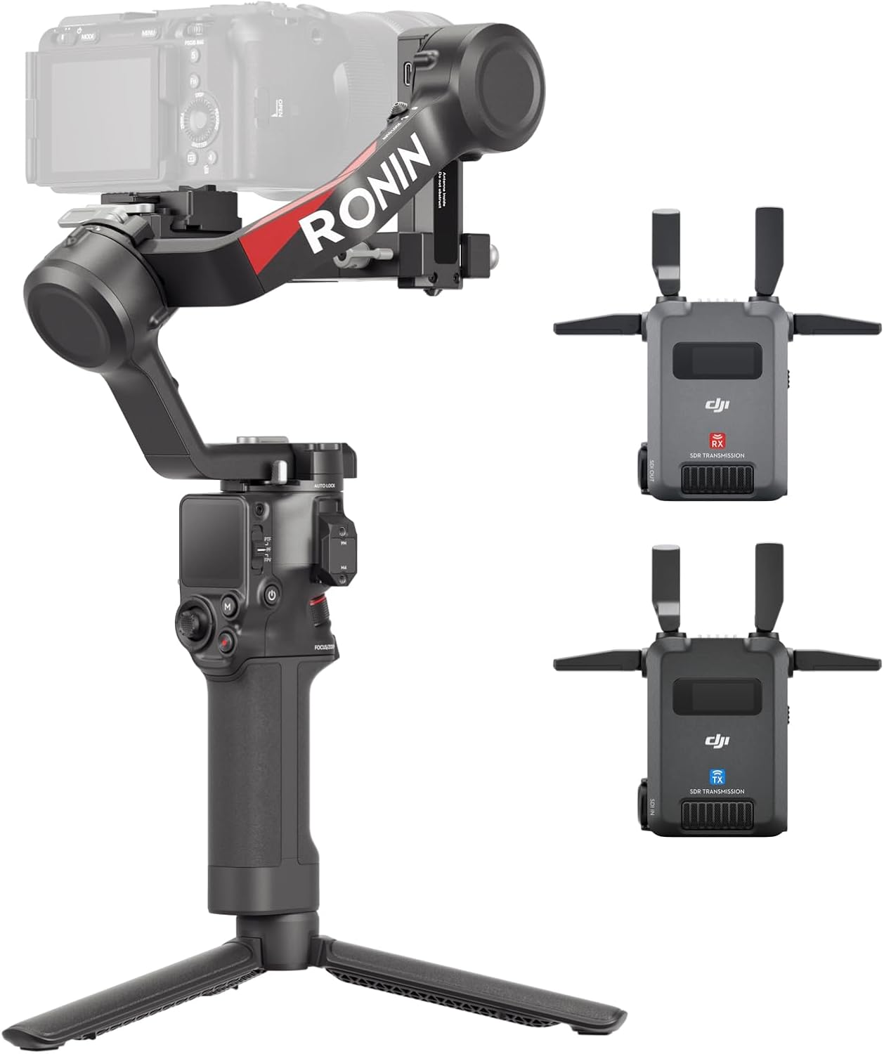 Amazon.co.jp: 💎DJI RS 4 3-Axis Stabilizer 💎 + DJI SDR Transmission ...