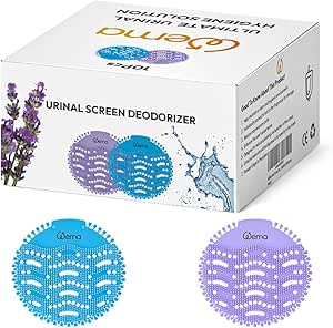 Amazon.com: WEMA Urinal Screen Deodorizer - 10 Pack toilet deodorizer (Last Up to 5,000 Flushes ...
