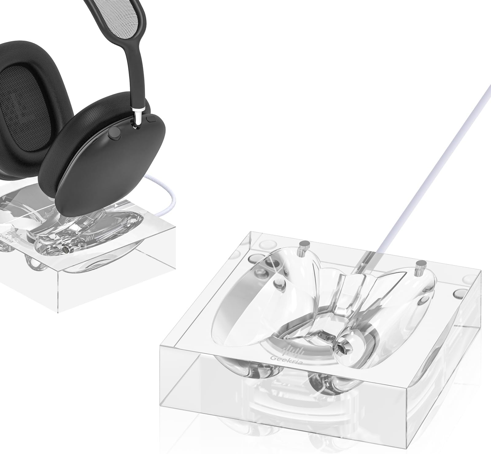Amazon.com: Geekria Headphone Charging Stand for AirPods Max, Acrylic ...