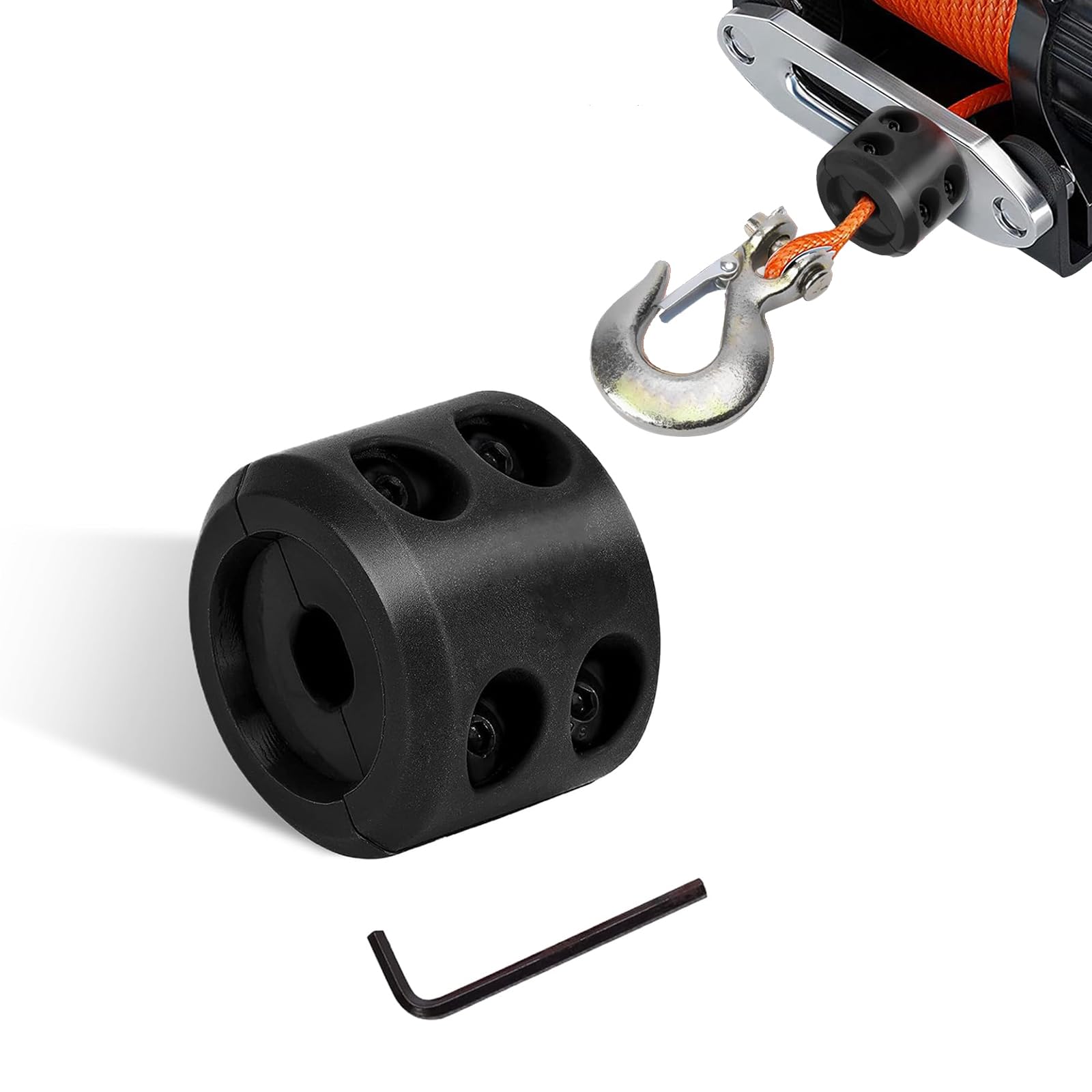 Snapklik.com : Crynod Pack-1 Car Winch Cable Protection, Waterproof ...