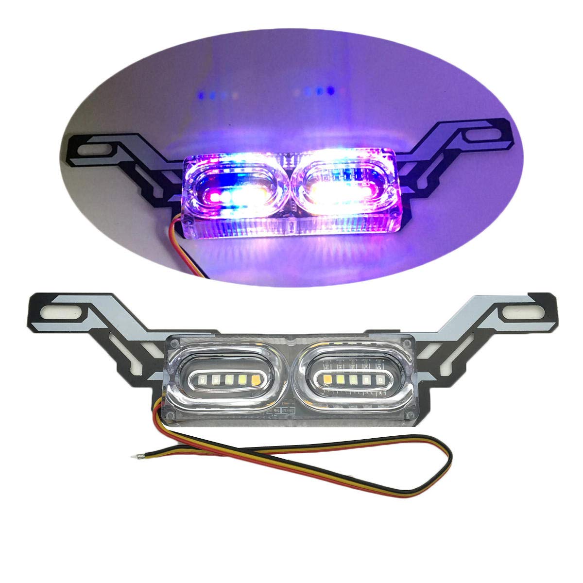 Strobe Light License Plate at George Ochoa blog