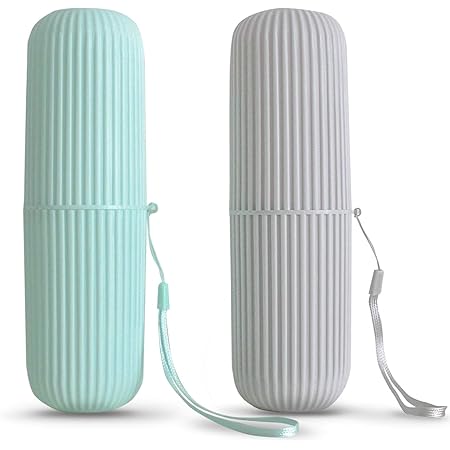 Detachable Travel Toothbrush Holder, Portable Toothbrush Case 3 in 1 ...