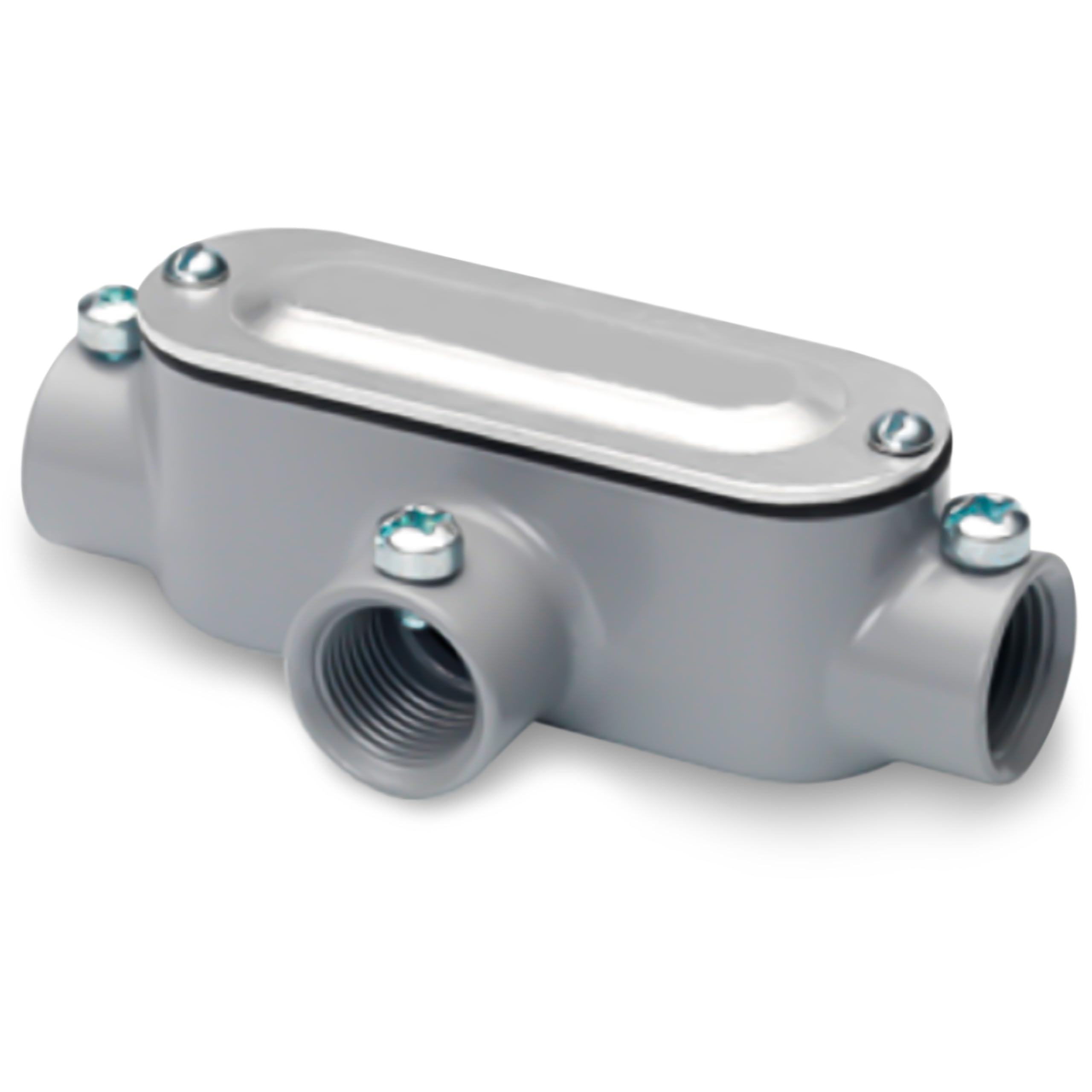 OHLECTRIC 1-1/2" Aluminum EMT Set Screw Conduit Bodies T Type ...