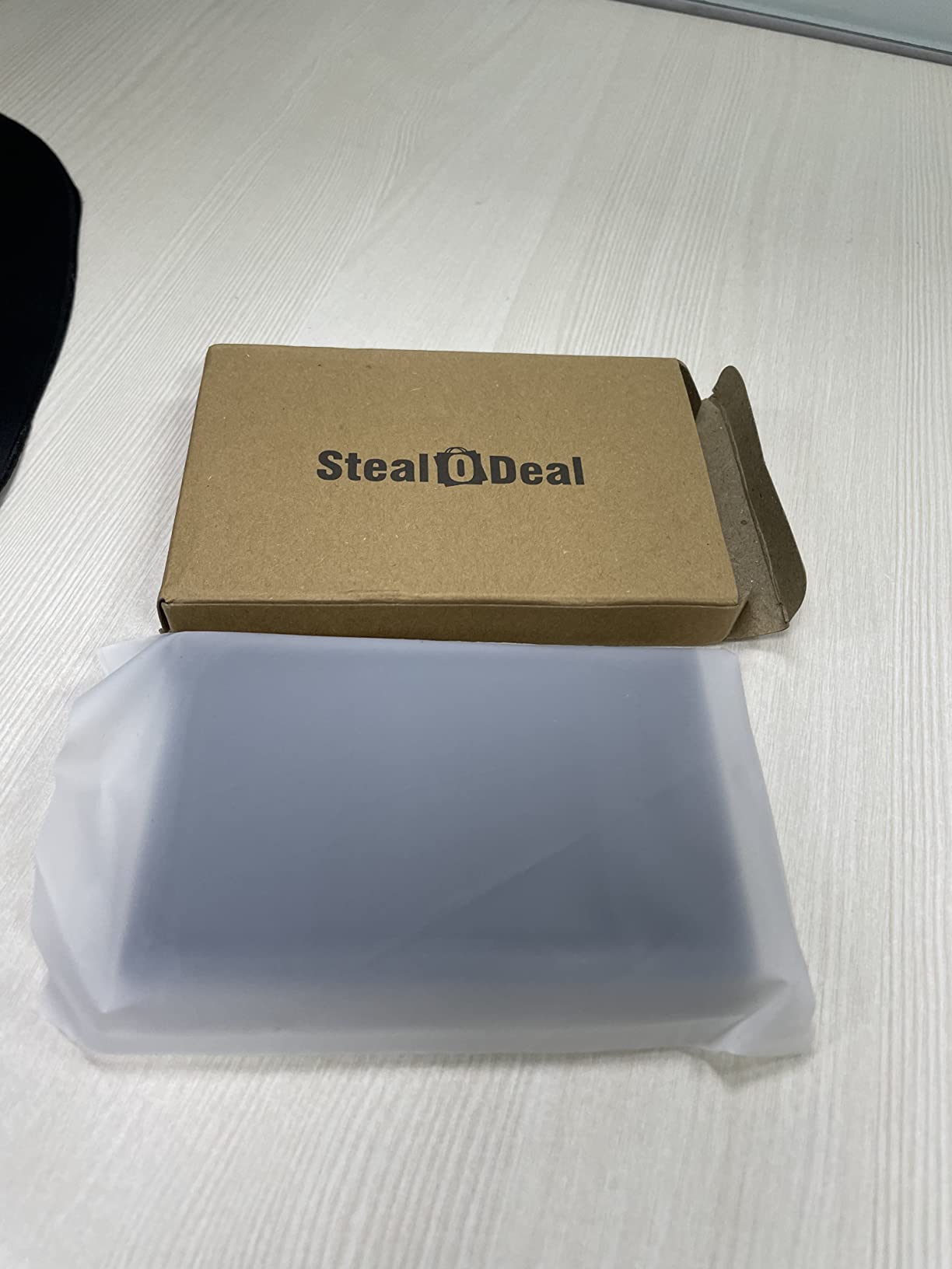 Stealodeal Black RFID Protected Aluminum pop Up Jacket Debit/Credit/ATM ...