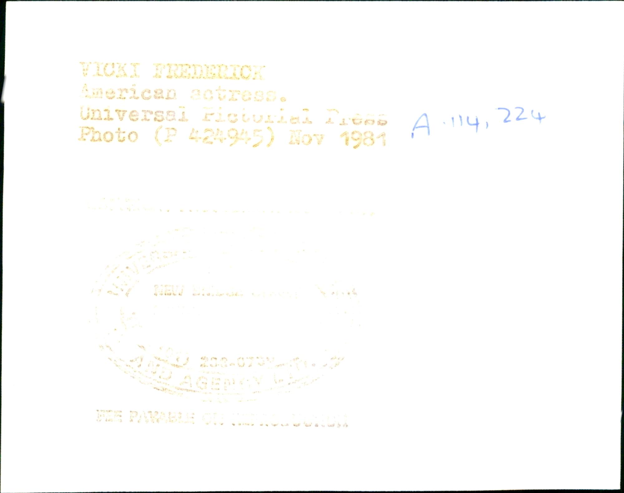 Vicki Frederick Happy Days