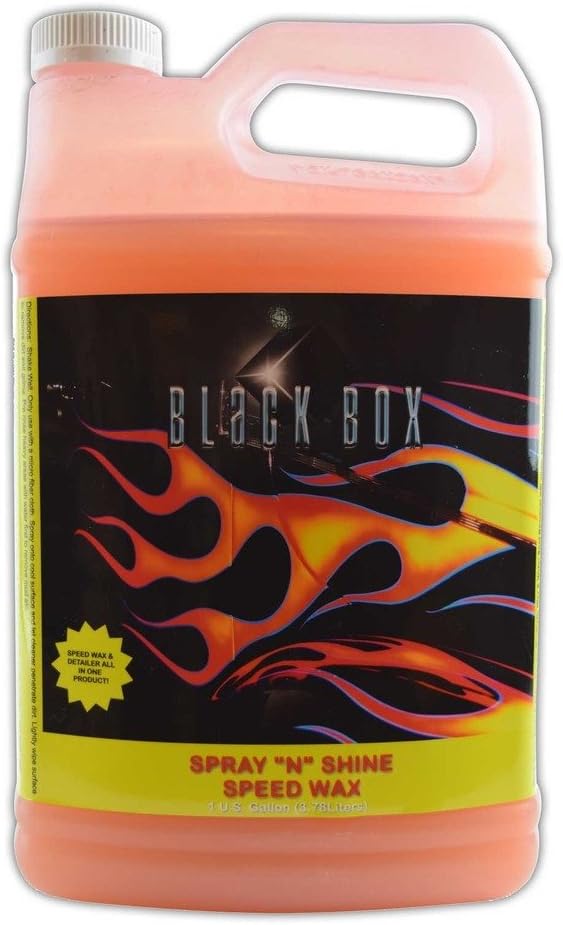 Amazon.com: Black Box Spray-N-Shine Speed Wax 128 Oz Bottle : Automotive