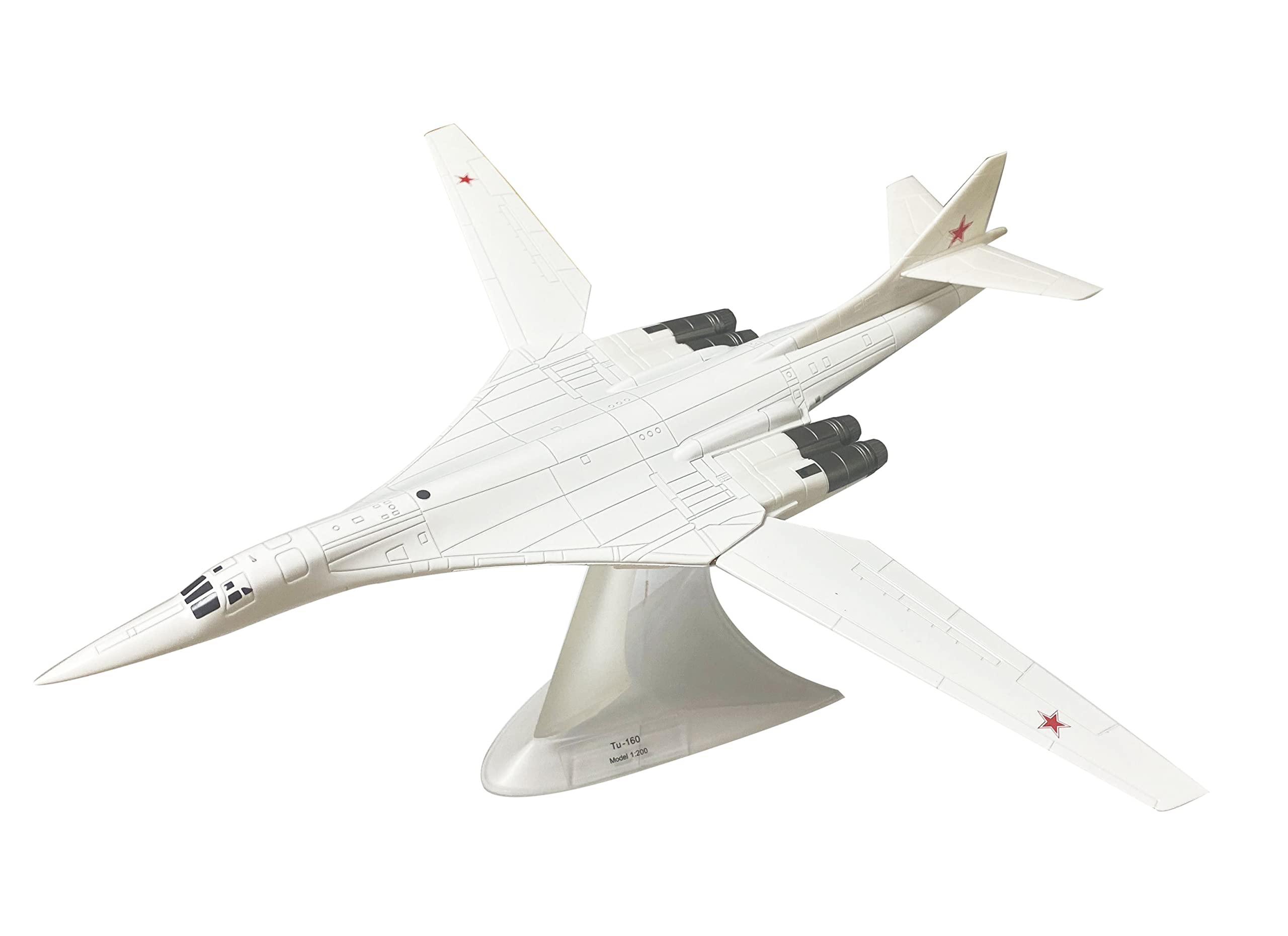 Snapklik.com : Tupolev Tu-160 1/200 Diecast Aircraft Model