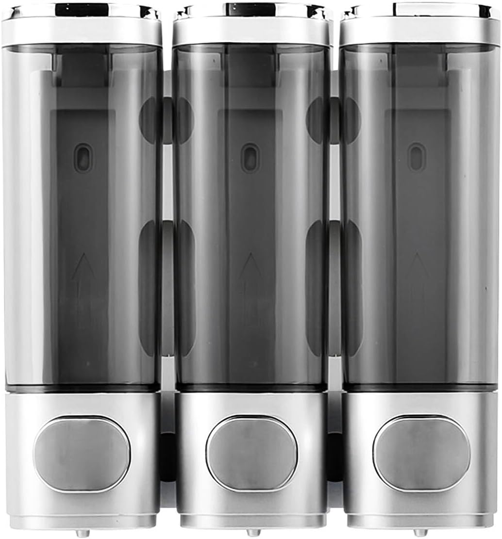 Amazon.com: ANQSYY 3-in-1 Shower Soap Dispenser Shampoo and Conditioner ...