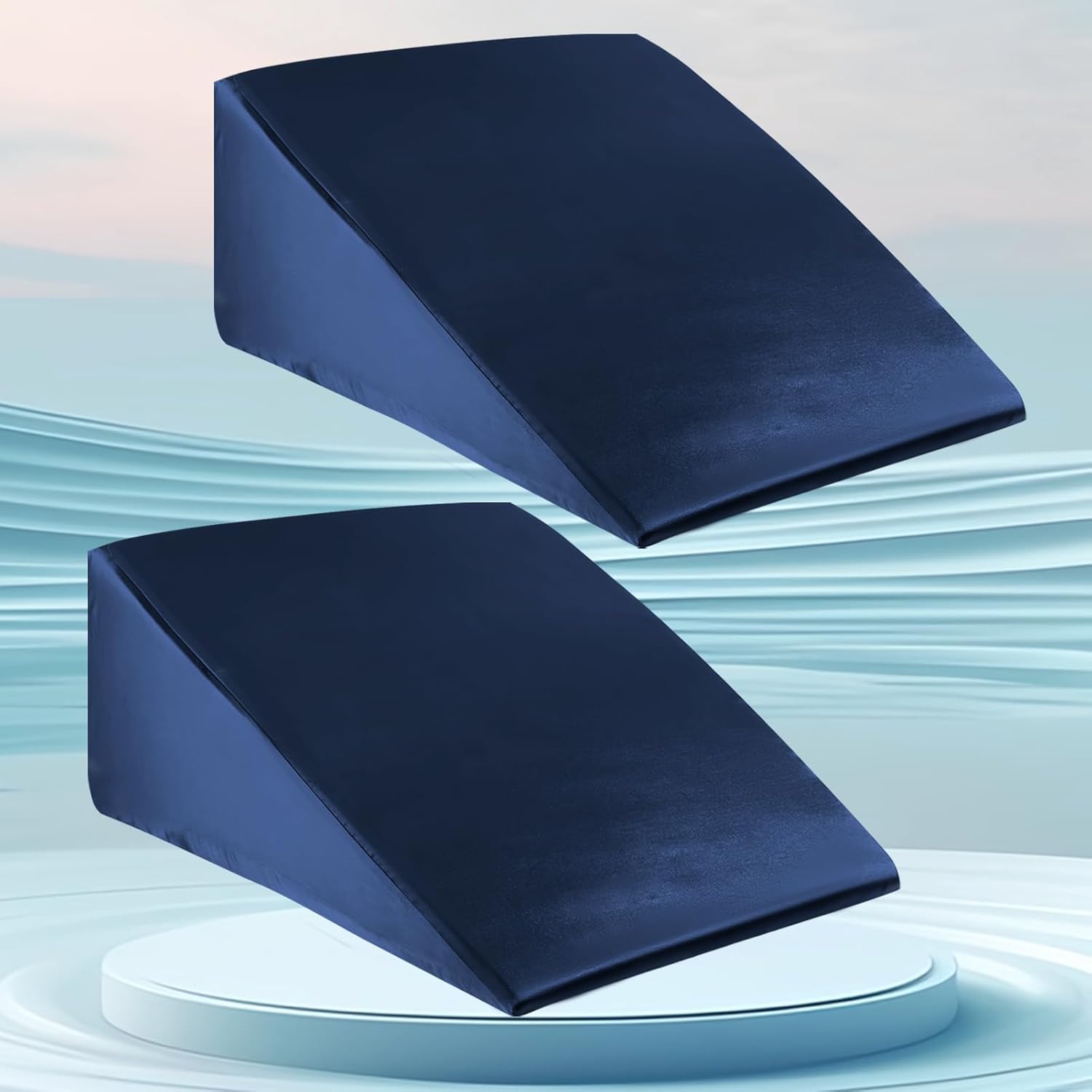 Amazon.com: Tryitsbest 2PCS Satin Wedge Pillowcase Cover-Wedge ...