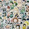 Amazon.com: 100PCS MHA Stickers, Anime My Hero Stickers Academi Cute ...