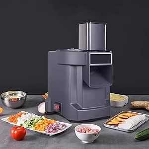 Amazon.com: Commercial Vegetable Chopper, Multifunctional 100W ...