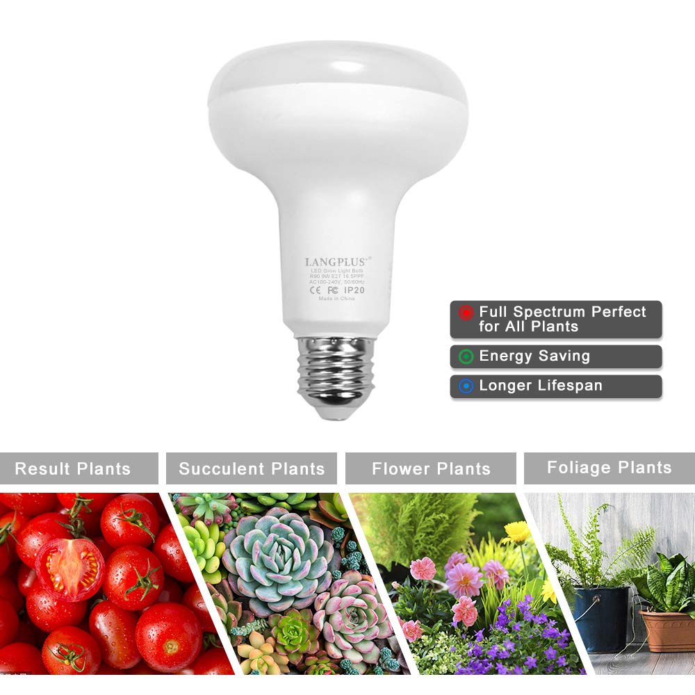 Intelligent Plant Light Bulb 400 WATT CFL ENERGY SMART GROW LIGHT KIT/