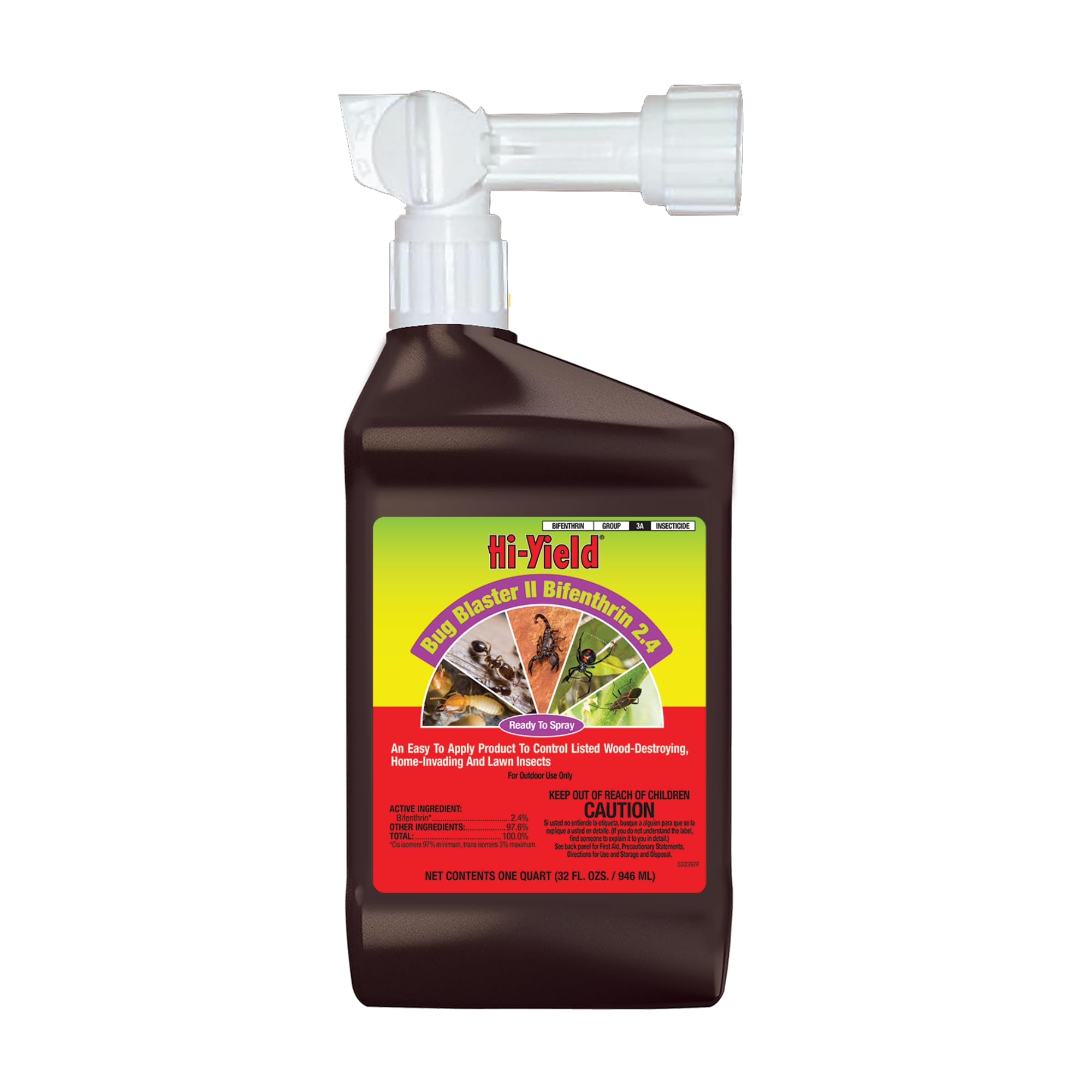 Amazon.com: Hi-Yield (3239) Bug Blaster II Bifenthrin, Ready to Spray ...