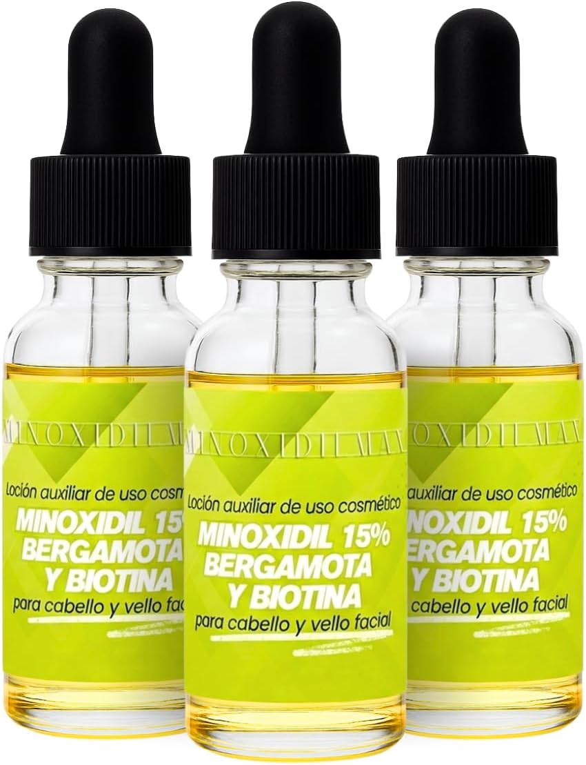 Minoxidilmax tratamiento cosmético auxiliar para el crecimiento de ...