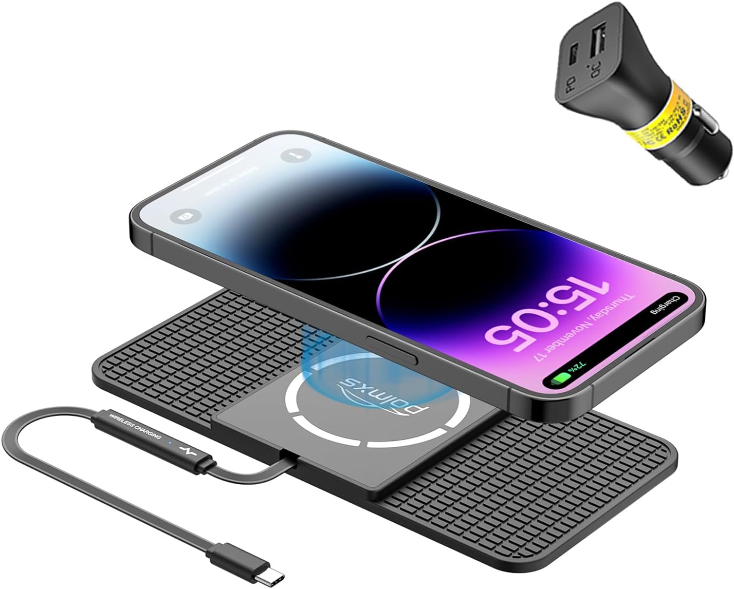 Amazon.com: AutoQi for 2015-2020 Ford F-150 Wireless Car Charger, Cell ...