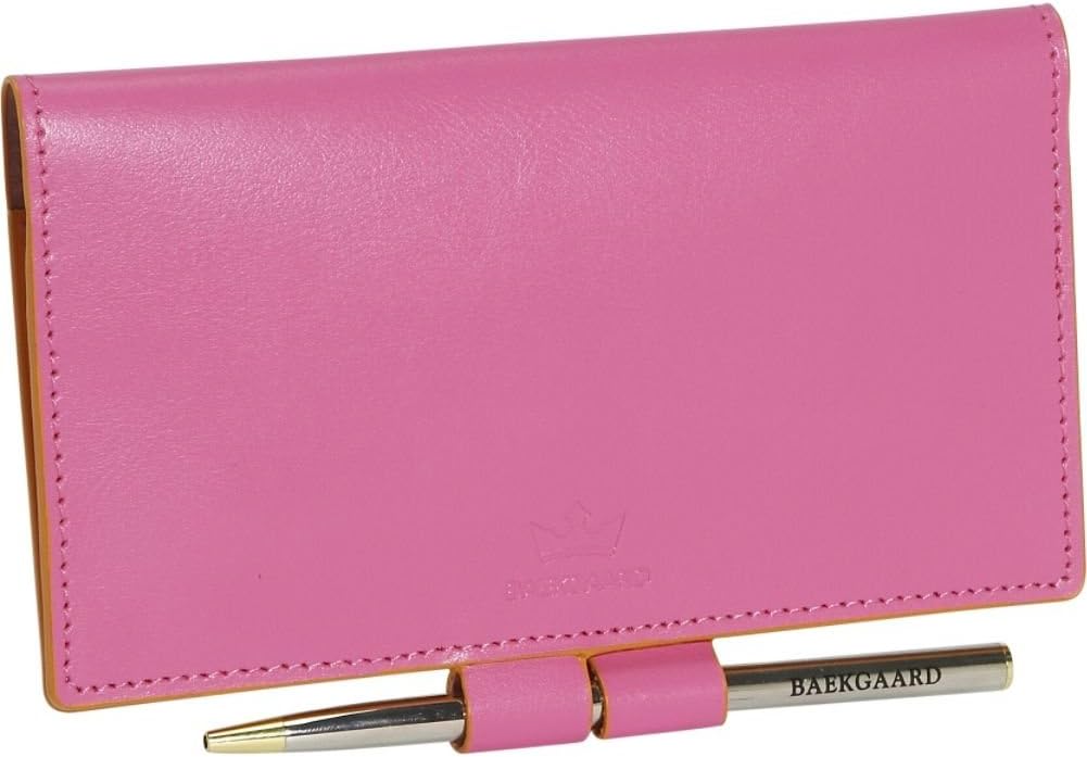 Amazon.com: Baekgaard Checkbook Cover - Bubble Gum/Tango Mango ...
