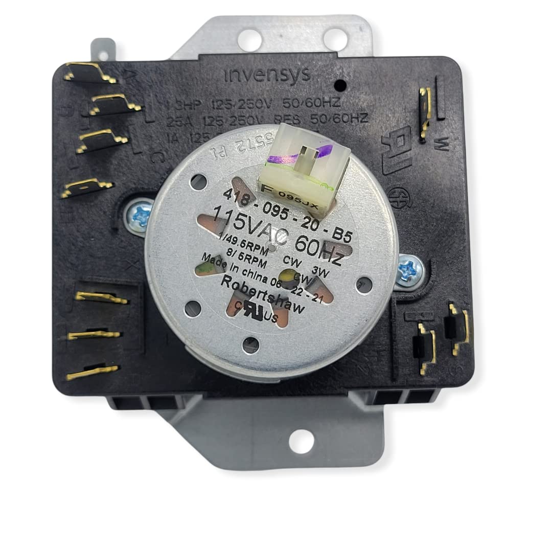 Amazon.com: Krooli Dryer Timer Replacement for Whirlpool W10185992 ...