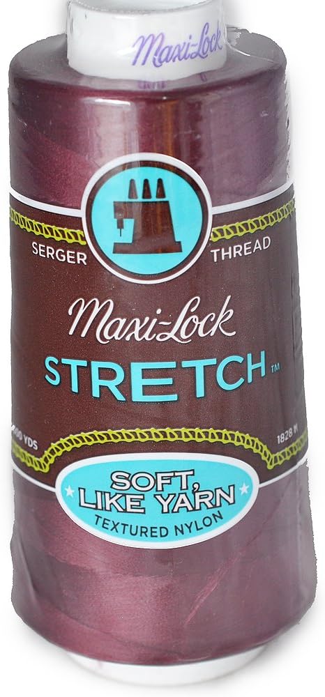 Amazon.com: Maxi-Lock Stretch Thread 2,000 yds - #32109 White