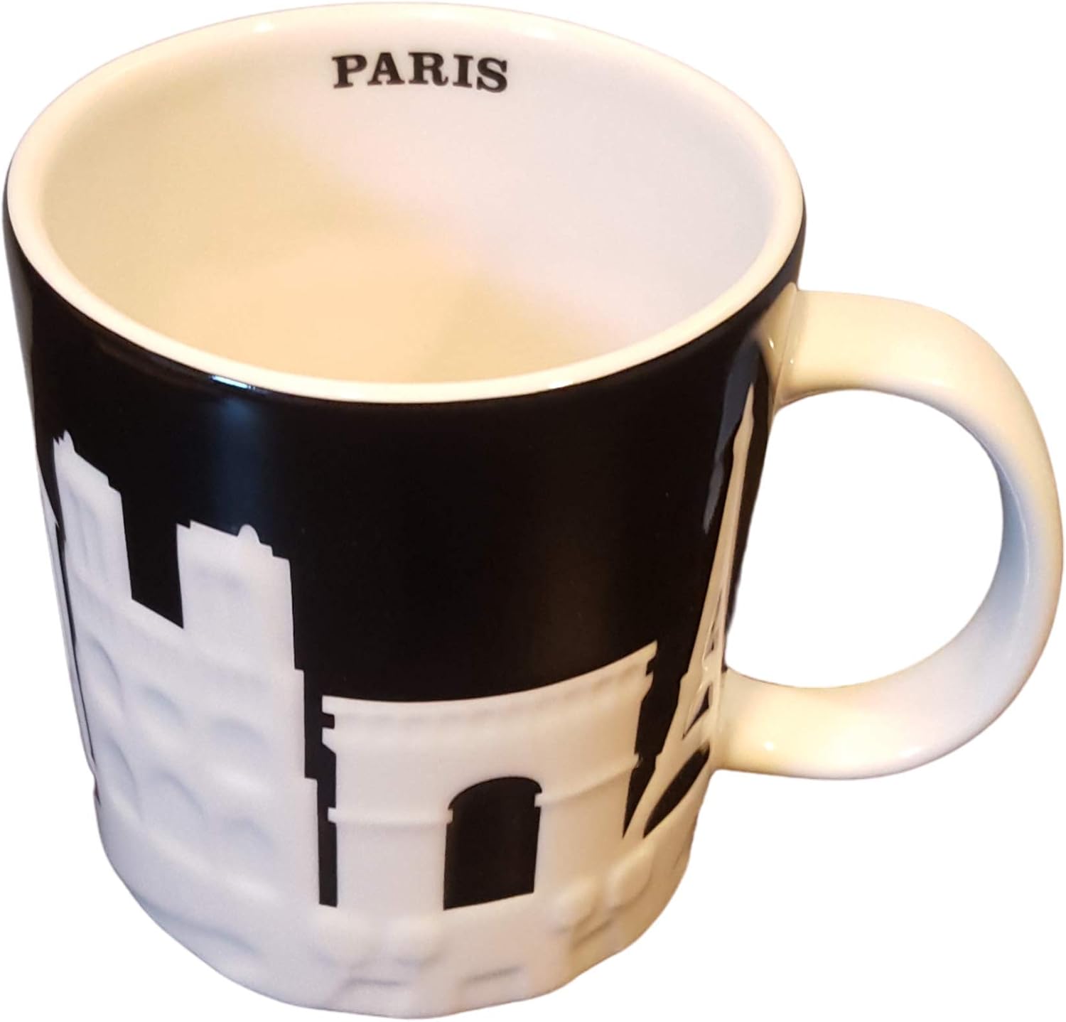 Amazon.com | Starbucks Paris Relief Mug 2011 France, 16 Oz: Coffee Cups ...