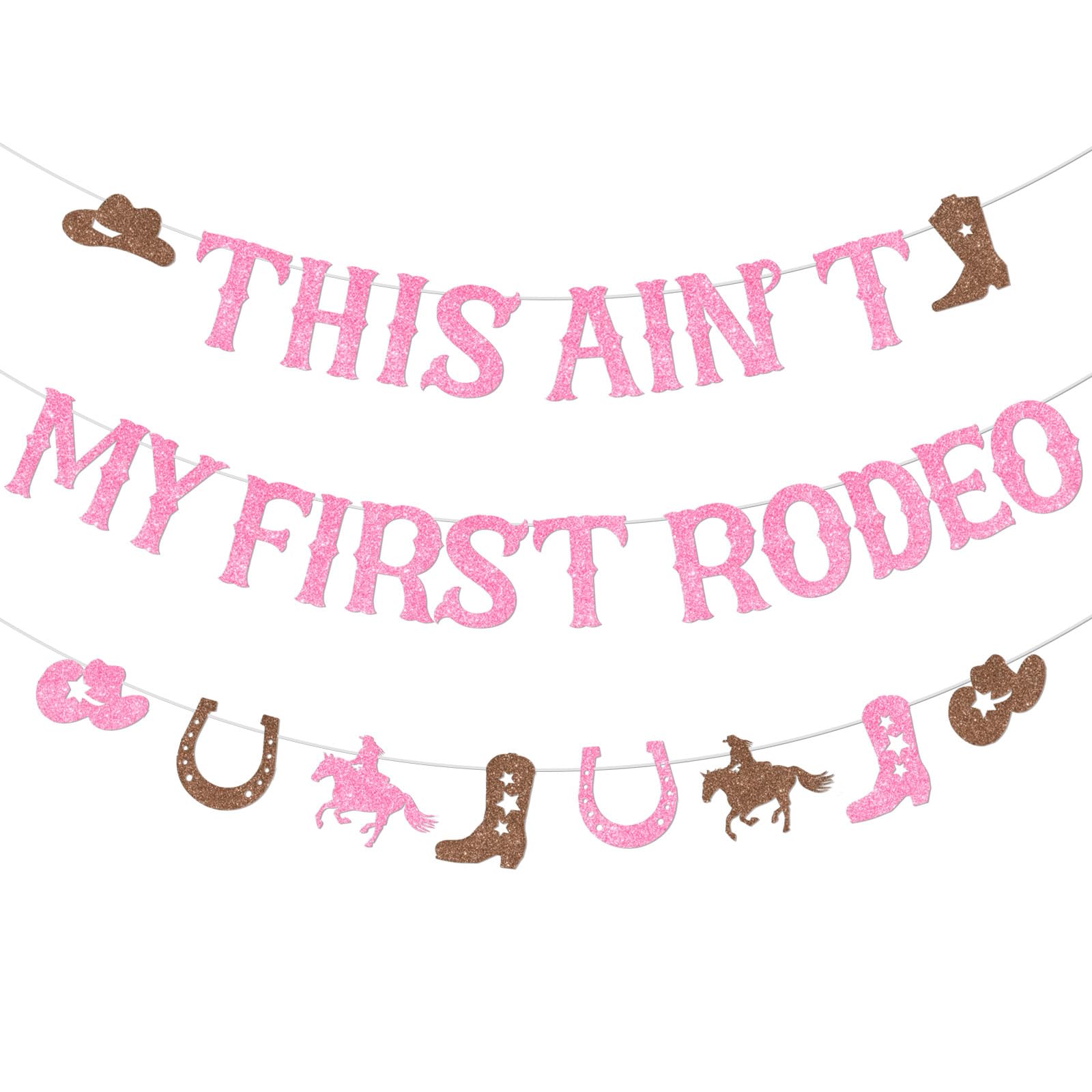 Amazon.com: Sursurprise Western 2nd Birthday Party Decorations, This ...
