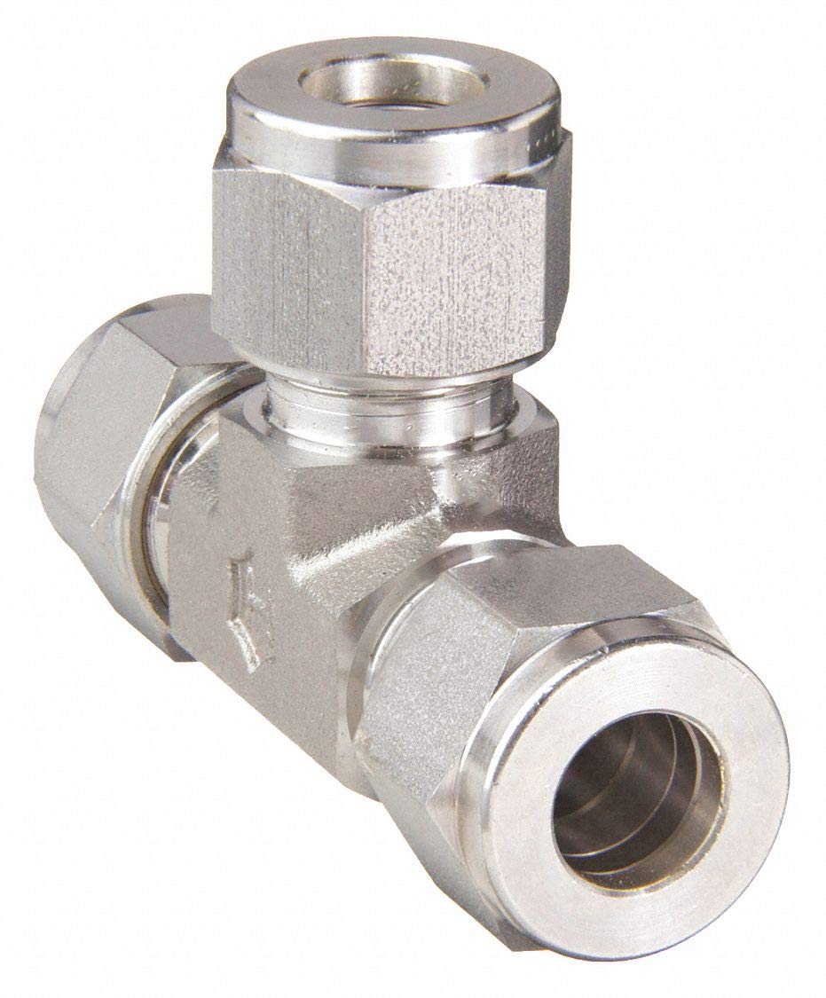 Union Tee, 316 SS, LET-LOK, 10mm: Pipe Fittings: Amazon.com: Tools ...