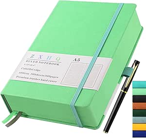 Amazon.com : 360 Pages Thick Lined Journal Notebook, with Pen Set ...