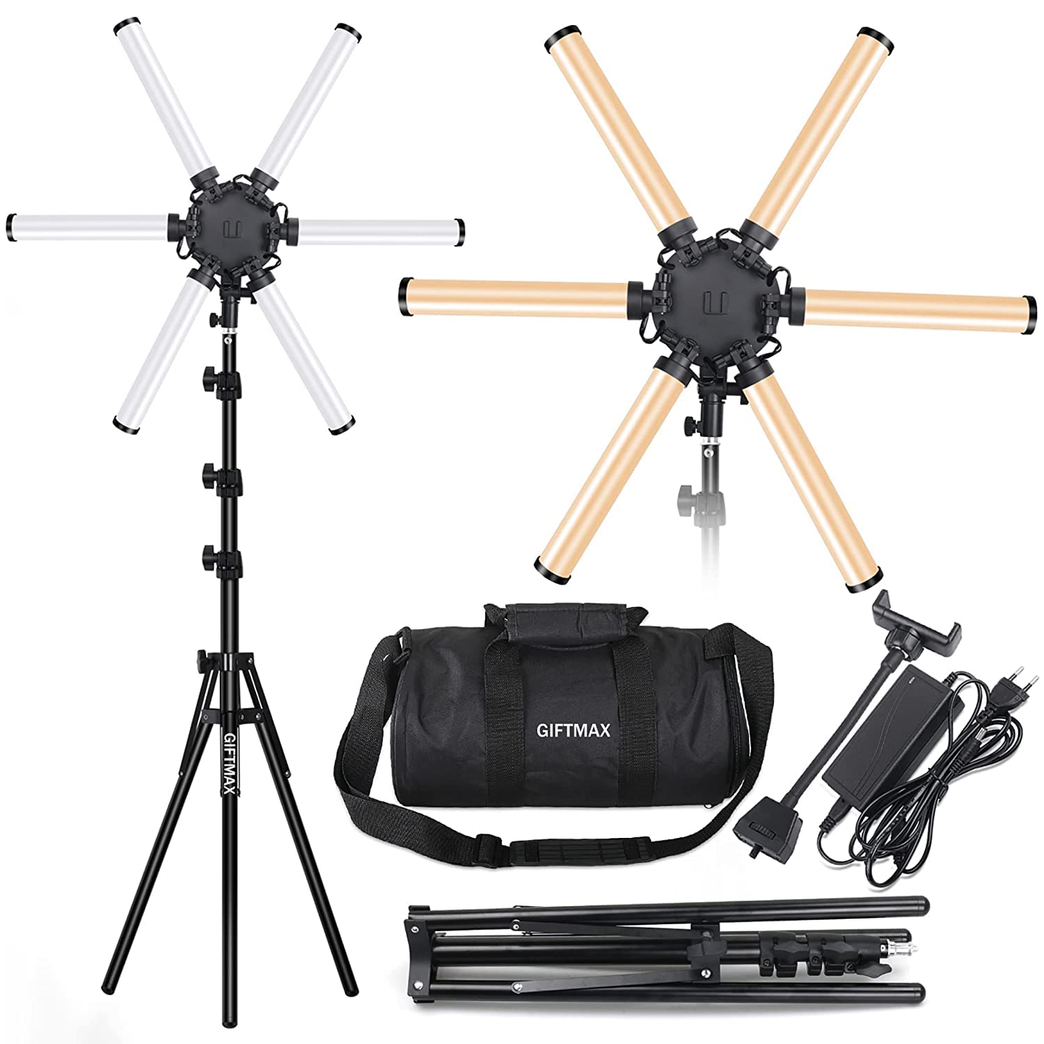 Buy GiftMax® Professional LED Star Ring Light Photo & Video, Star Lamp ...