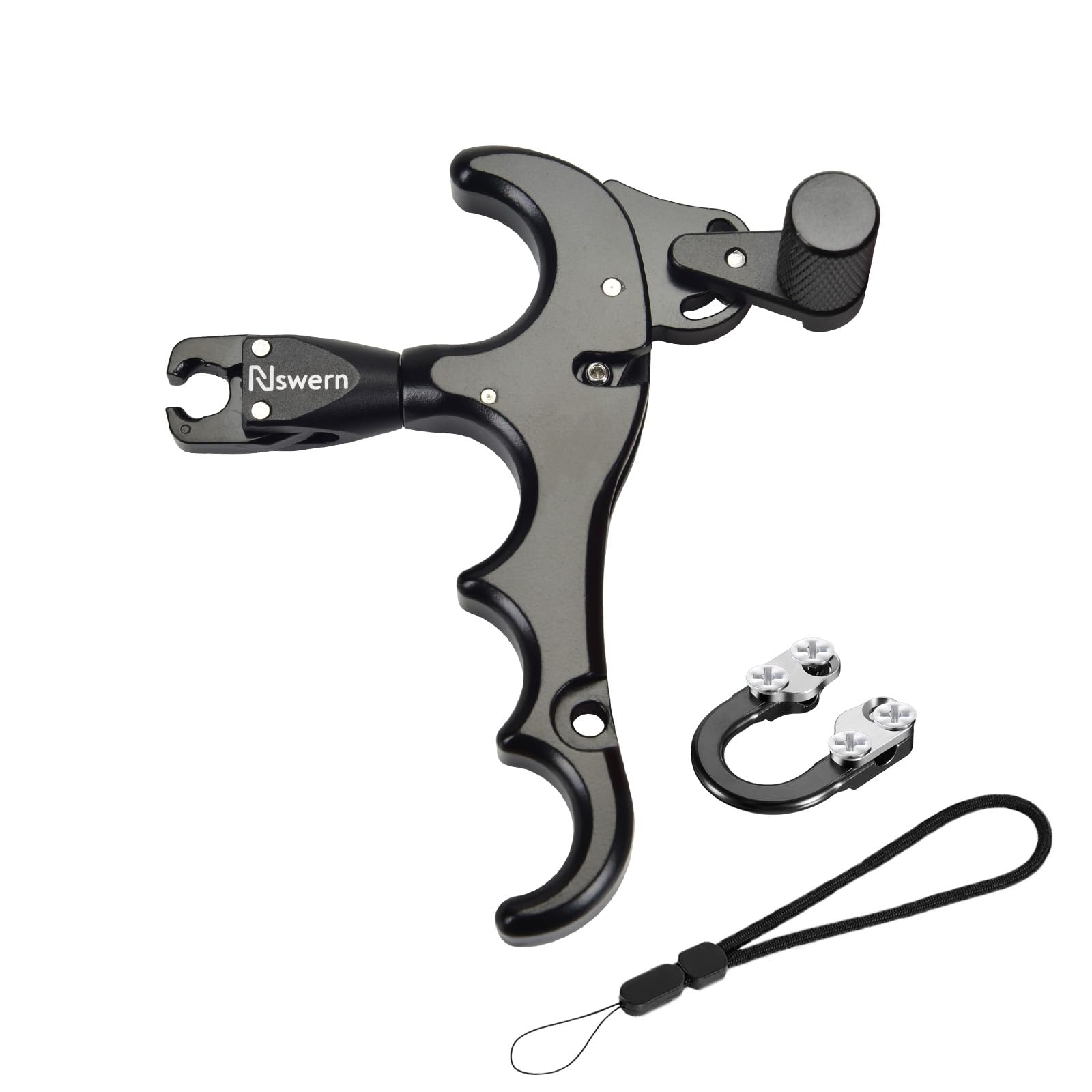 Snapklik.com : Bow Release Thumb Archery 4 Finger Release-Bow Trigger ...