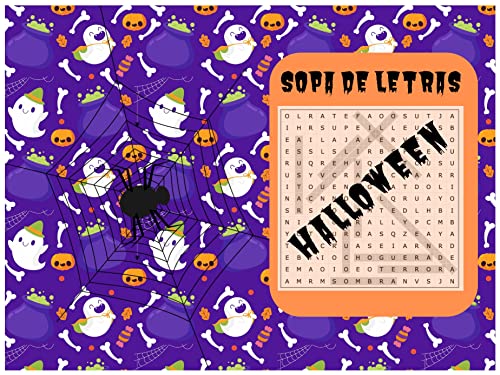 SOPA DE LETRAS HALLOWEEN: 30 DIVERTIDOS SOPA DE LETRAS CON TEMATICA ...
