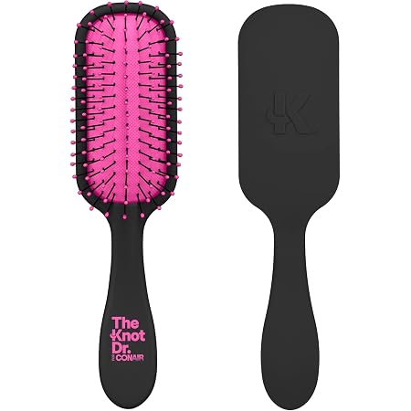 Amazon.com : The Knot Dr. for Conair Hair Brush, Wet and Dry Detangler ...