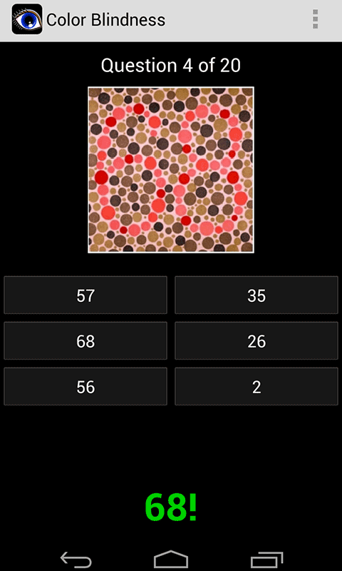 Color Blindness - App on Amazon Appstore