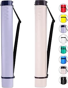 Amazon.com: 2-Pack Extendable Poster Tubes Expand from 24.5” to 40 ...