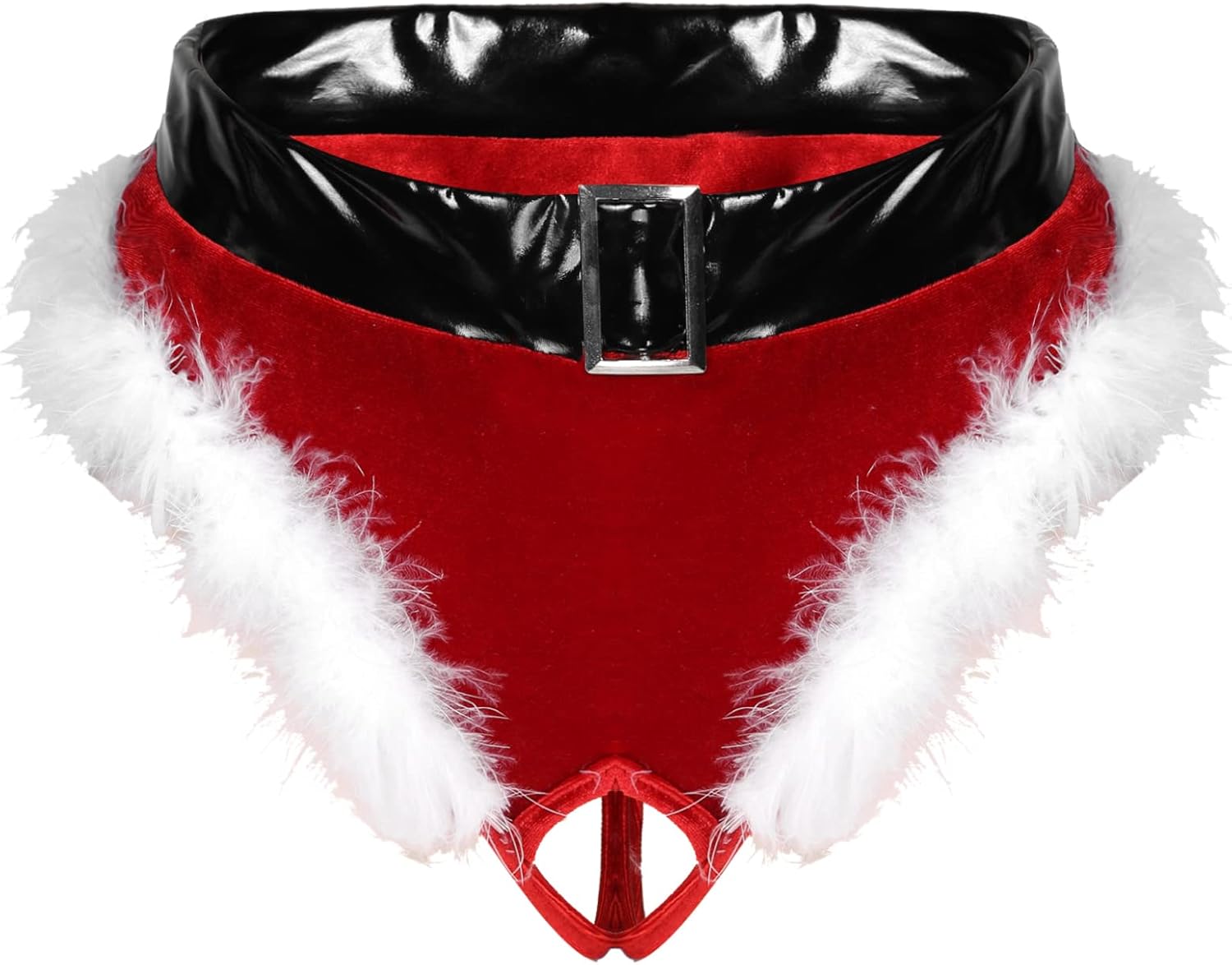 Amazon.com: Lejafay Women Christmas G-String Lingerie Sexy Mrs Santa ...