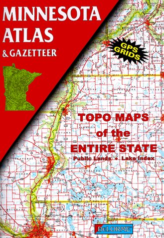 Minnesota Atlas & Gazetteer: Delorme Publishing Company: 9780899332222 ...