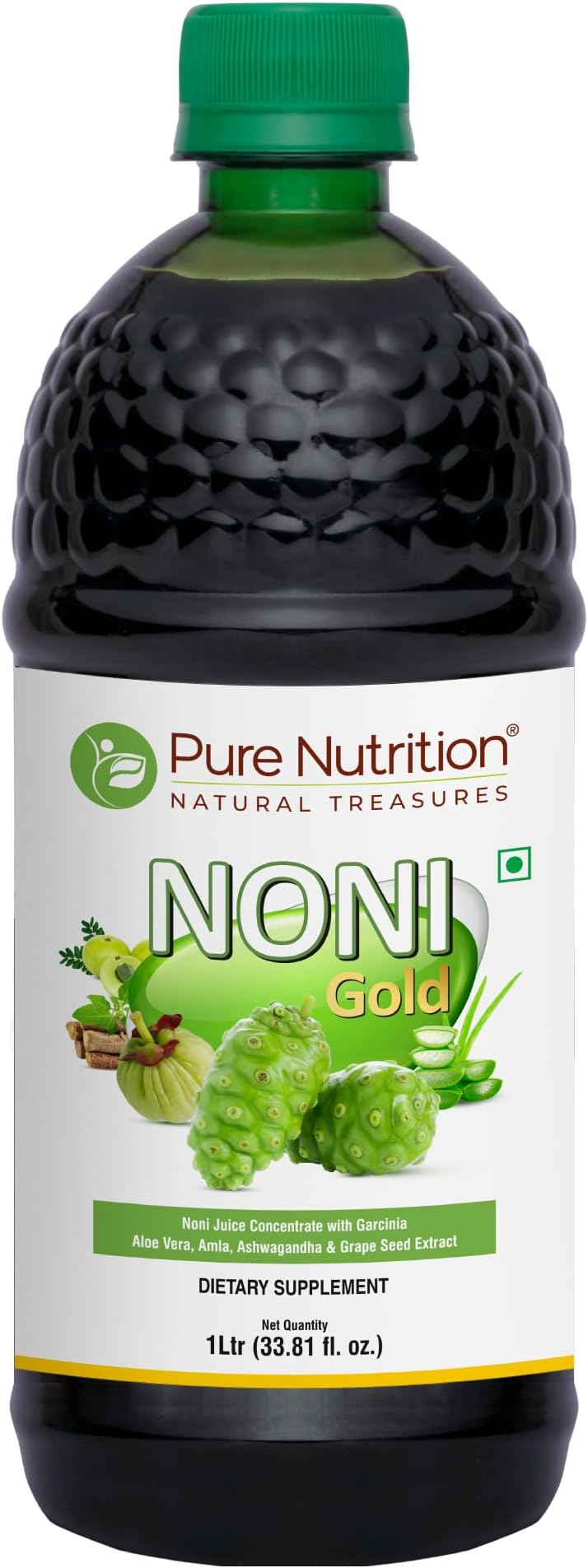 Amazon.com: Pure Nutrition Noni Gold Juice is a 1000ml Pack of 100% ...