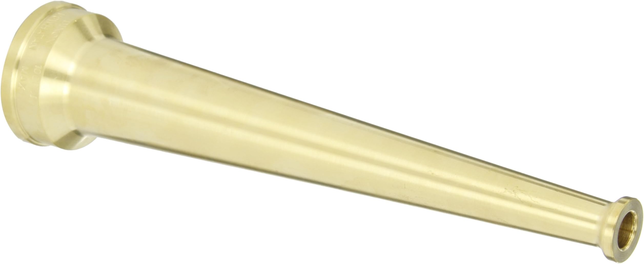 Amazon.com: Brass Fire Equipment, Plain Hose Nozzle, 1-1/2" NST (NH ...