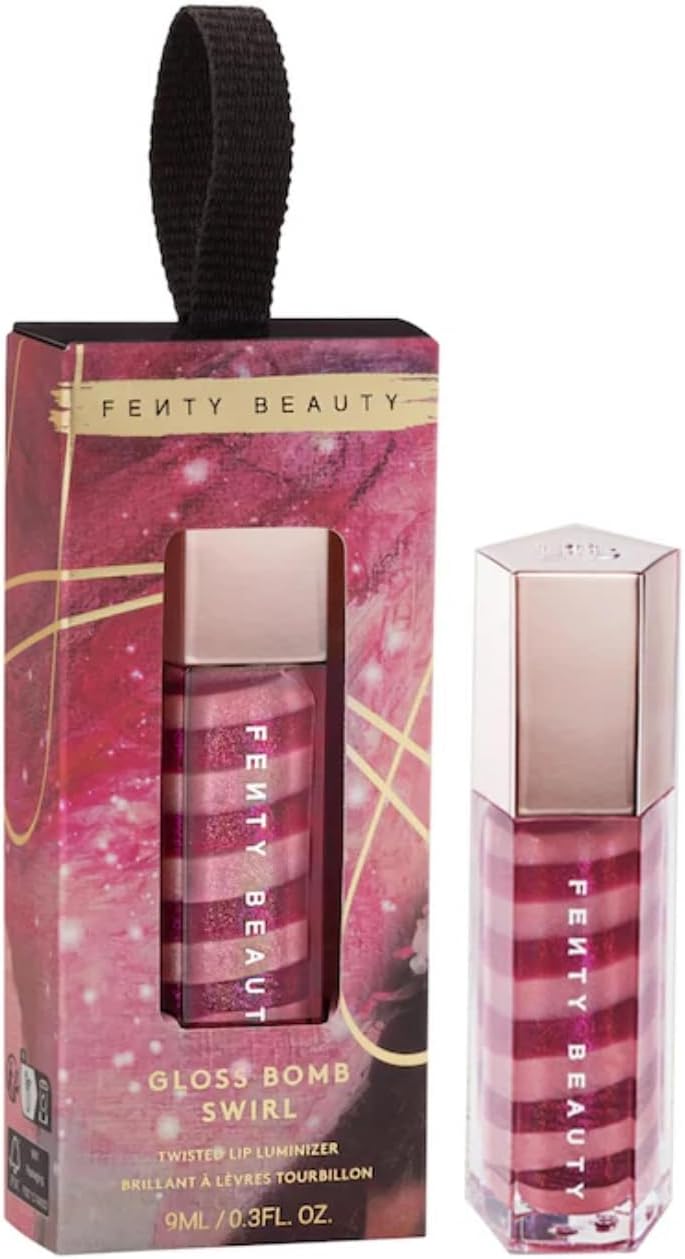 Amazon.com : FENTY BEAUTY Gloss Bomb Swirl Twisted Lip Luminizer, Fussy ...