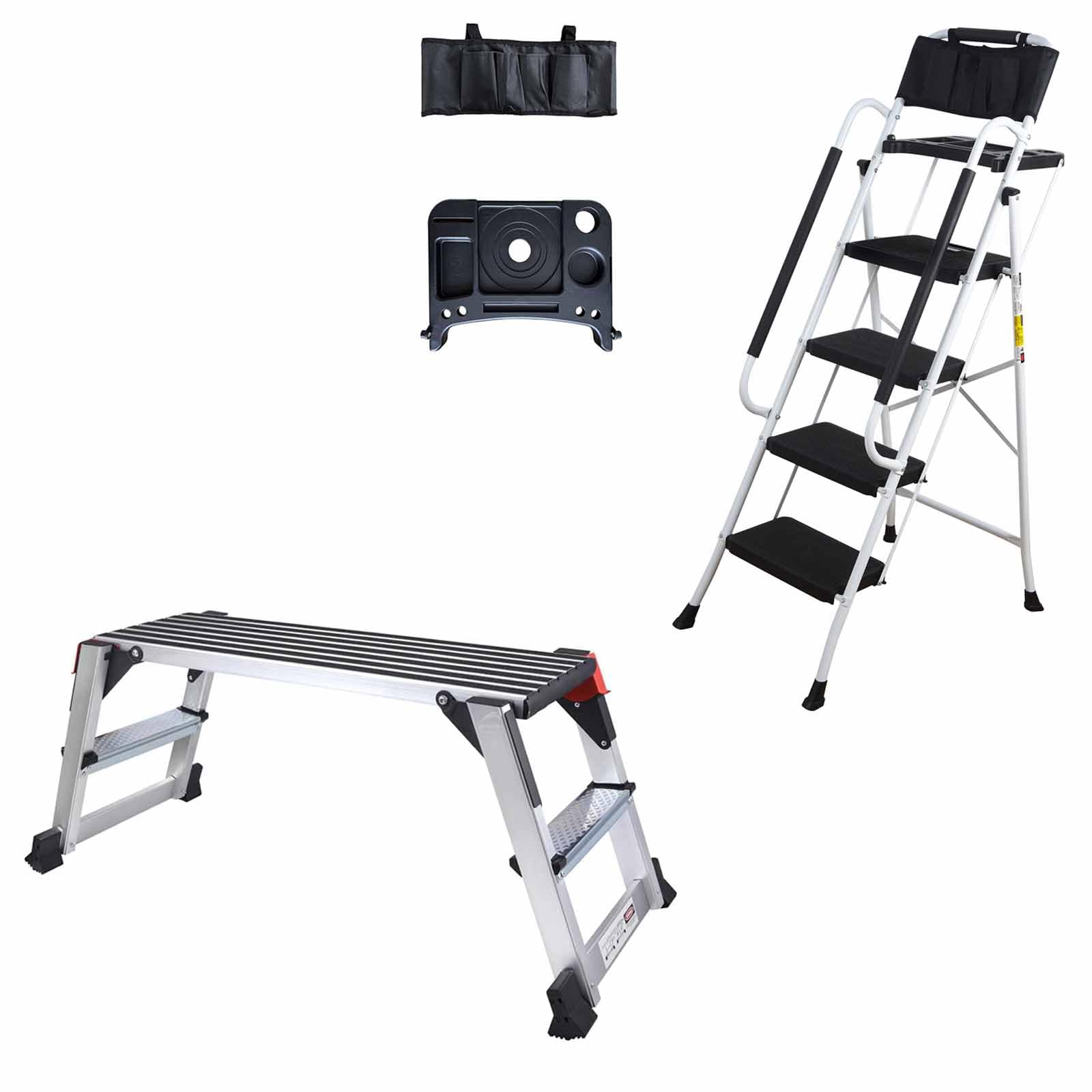 Large Step Ladders Platforms RollAStep Rolling Step Ladders For Sale