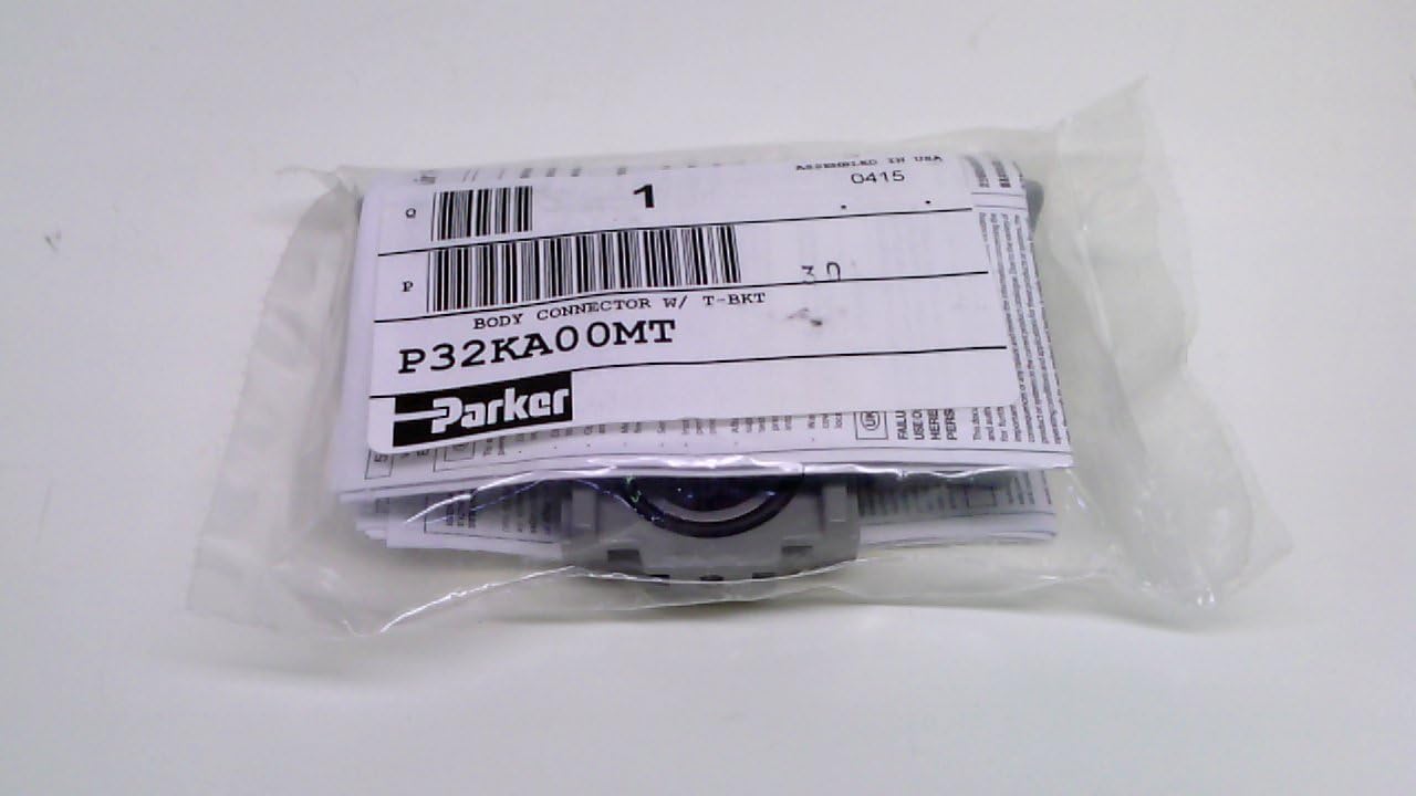 Amazon.co.jp: Parker Hannifin P32KA00MT Tブラケット ボディコネクター付き P32シリーズコンパクト ...